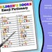 Children's Books Emoji Pictionary Game, Printable Kids Book Guessing ...