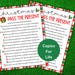 Pass the Present Christmas Game for Kids & Adults Instant Download ...