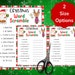 Christmas Word Scramble, Christmas Games for Kids & Adults, Holiday ...