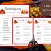 Thanksgiving Word Scramble, Turkey Day Ideas, Thanksgiving Games for ...