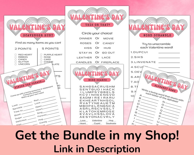 Printable Valentine's Day Word Search for Kids & Adults, Valentine's ...