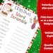 Christmas Word Scramble, Christmas Games for Kids & Adults, Holiday ...