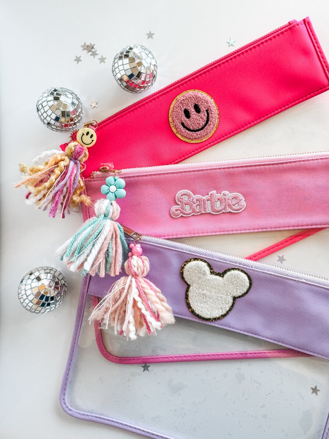 Magical and Fun Bags With Zipper Tassle- Multiple Colors- Material Girl ...