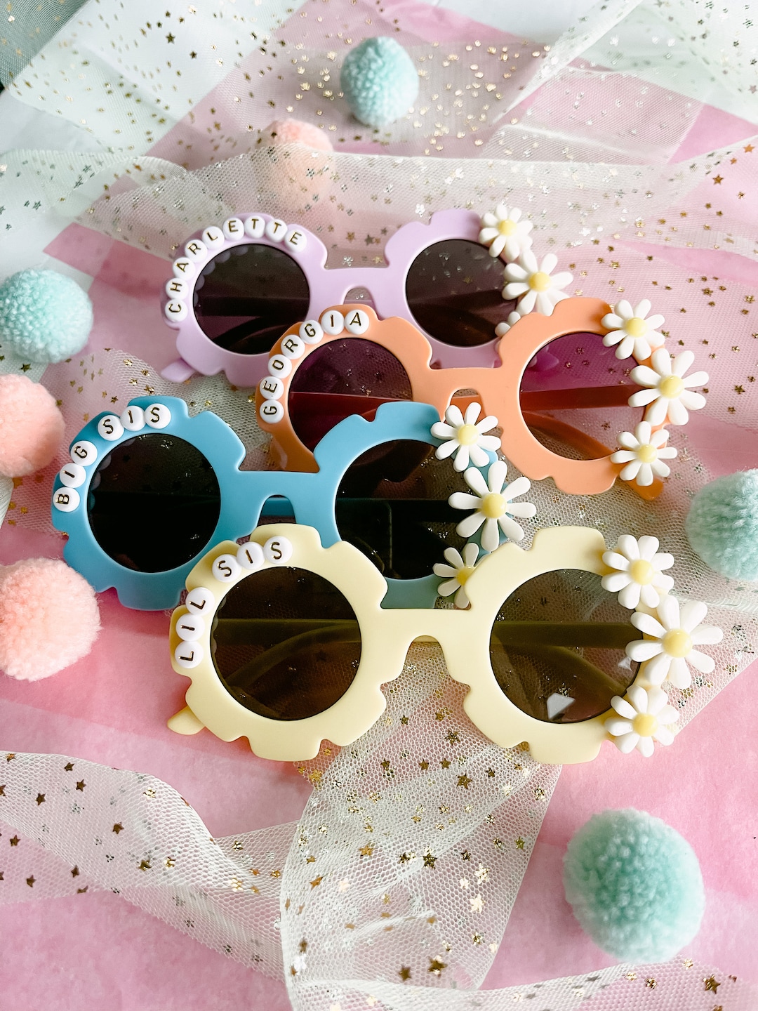 Custom Daisy Dream Sunnies- Birthday Sunnies- Personalized Sunnies ...