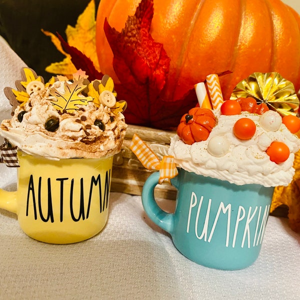 Faux Whipped Cream Mug Topper - Etsy