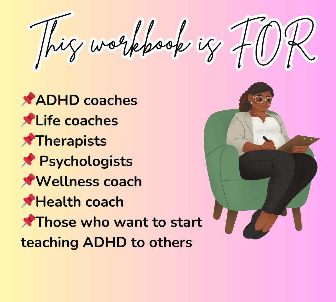 Plr ADHD Success Formula Done for You Ebook & ADHD Coach Template, Life ...