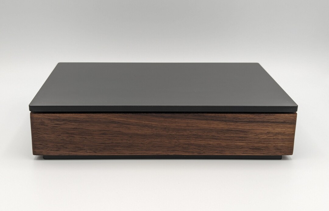 Walnut Wood Enclosure, Project Box for Electronics Enclosure Amplifier ...