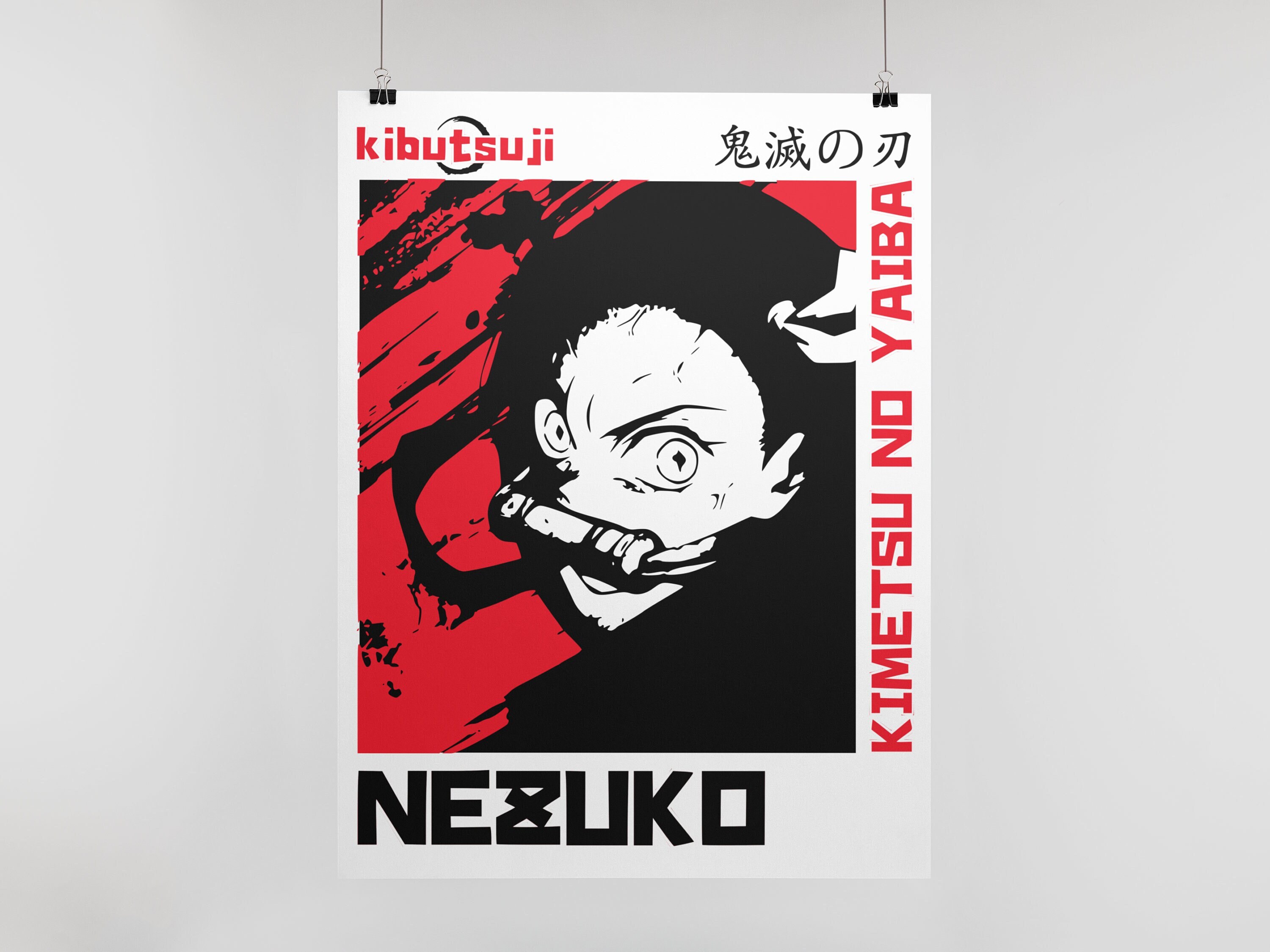 Anime Demon Slayer Nezuko Poster Print Style Poster Wall Art Print ...