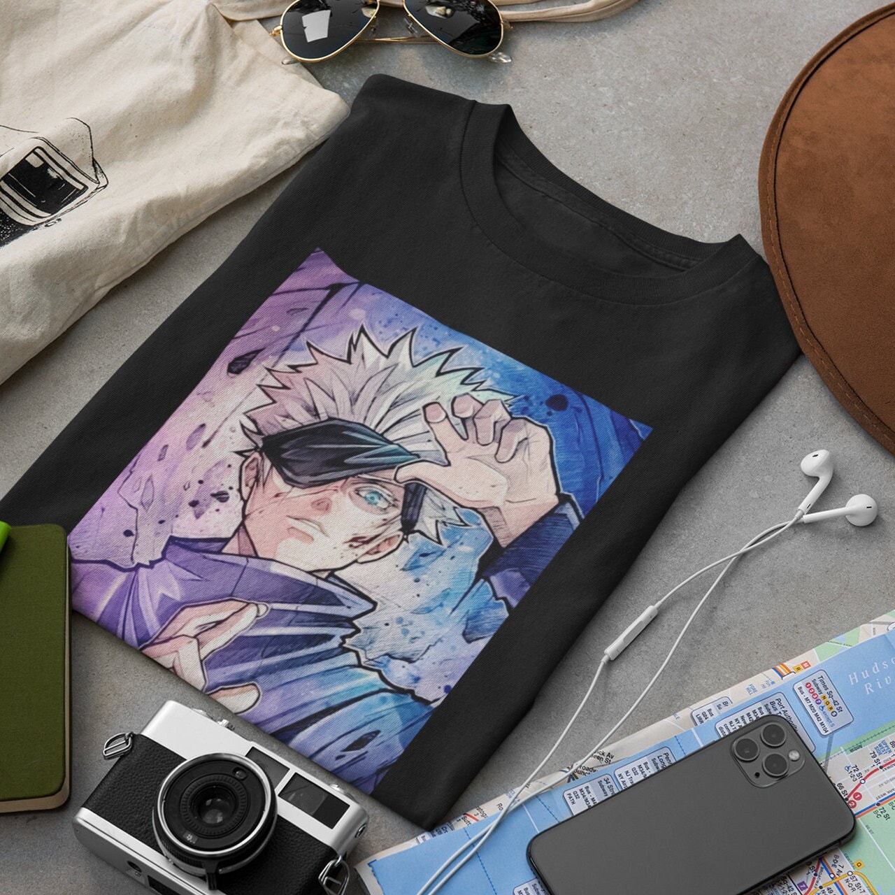 Gojo Satoru Taking Blindfold off Jujutsu Kaisen Unisex T-shirt White - Etsy