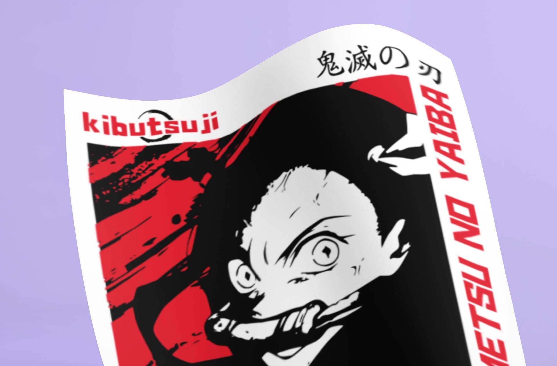 Anime Demon Slayer Nezuko Poster Print Style Poster Wall Art Print ...