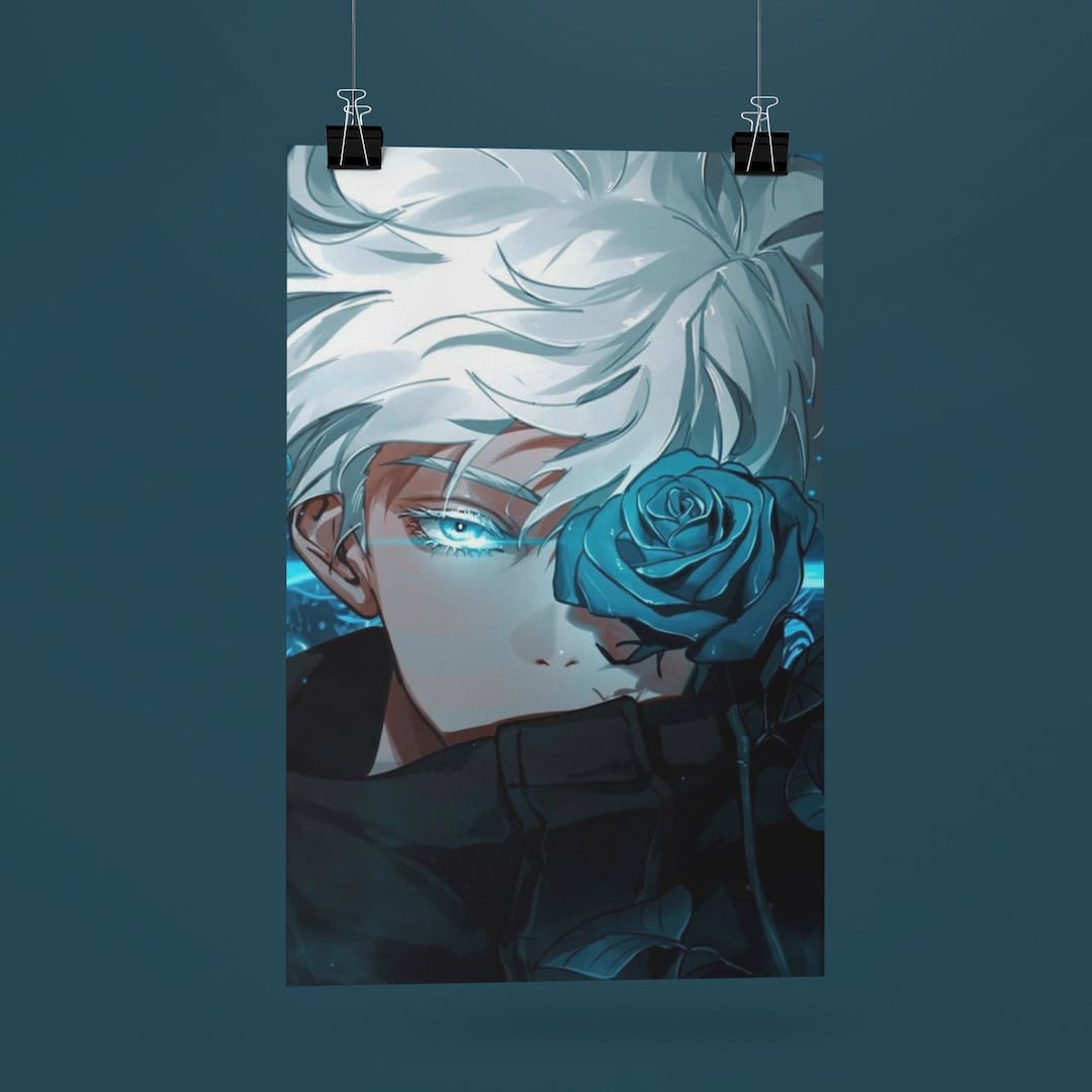 Anime - Gojo Satoru - Jujutsu Kaisen - Poster Print - Style Poster Wall ...