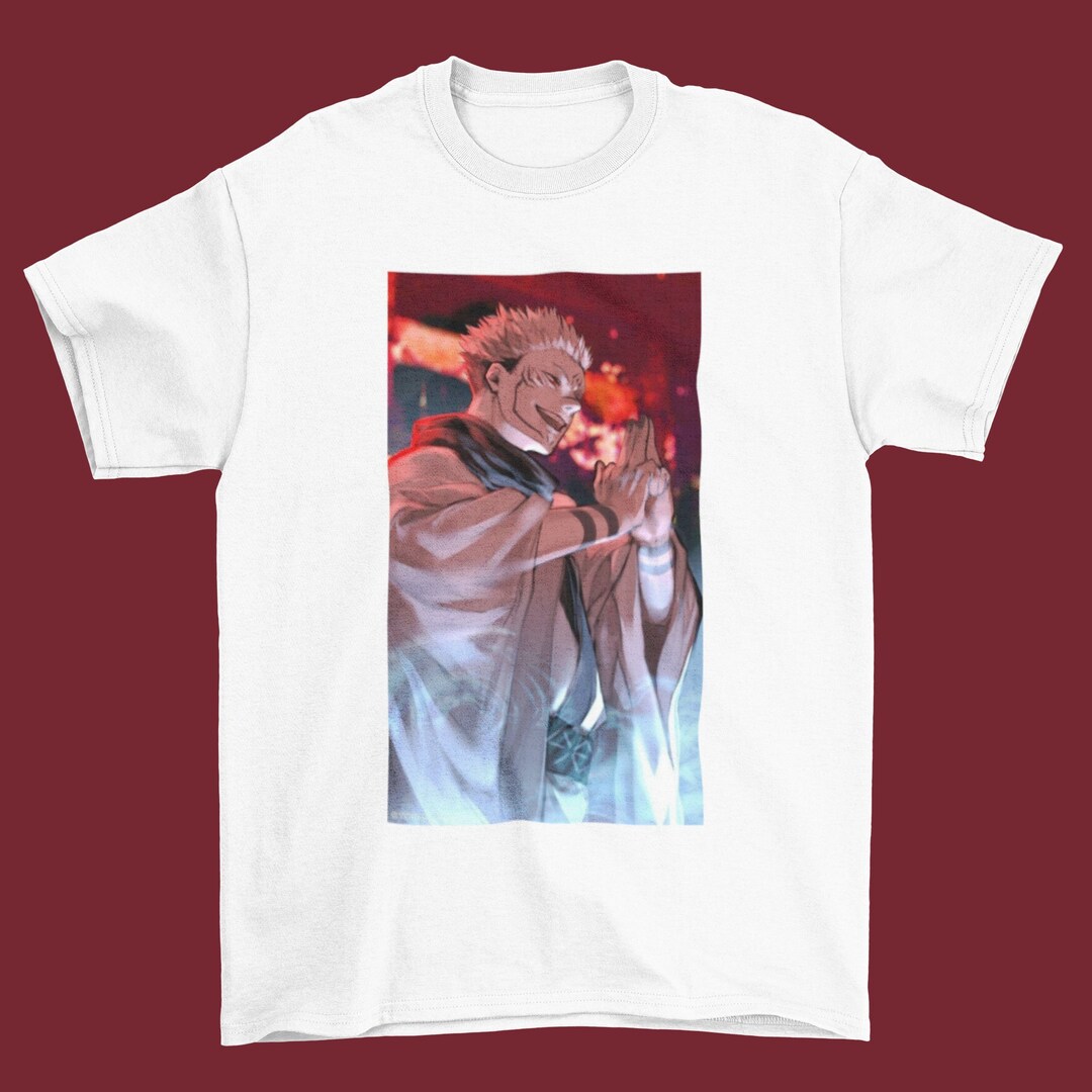 Itadori Yuji Doing Hand Sign Jujutsu Kaisen Unisex T-shirt White - Etsy