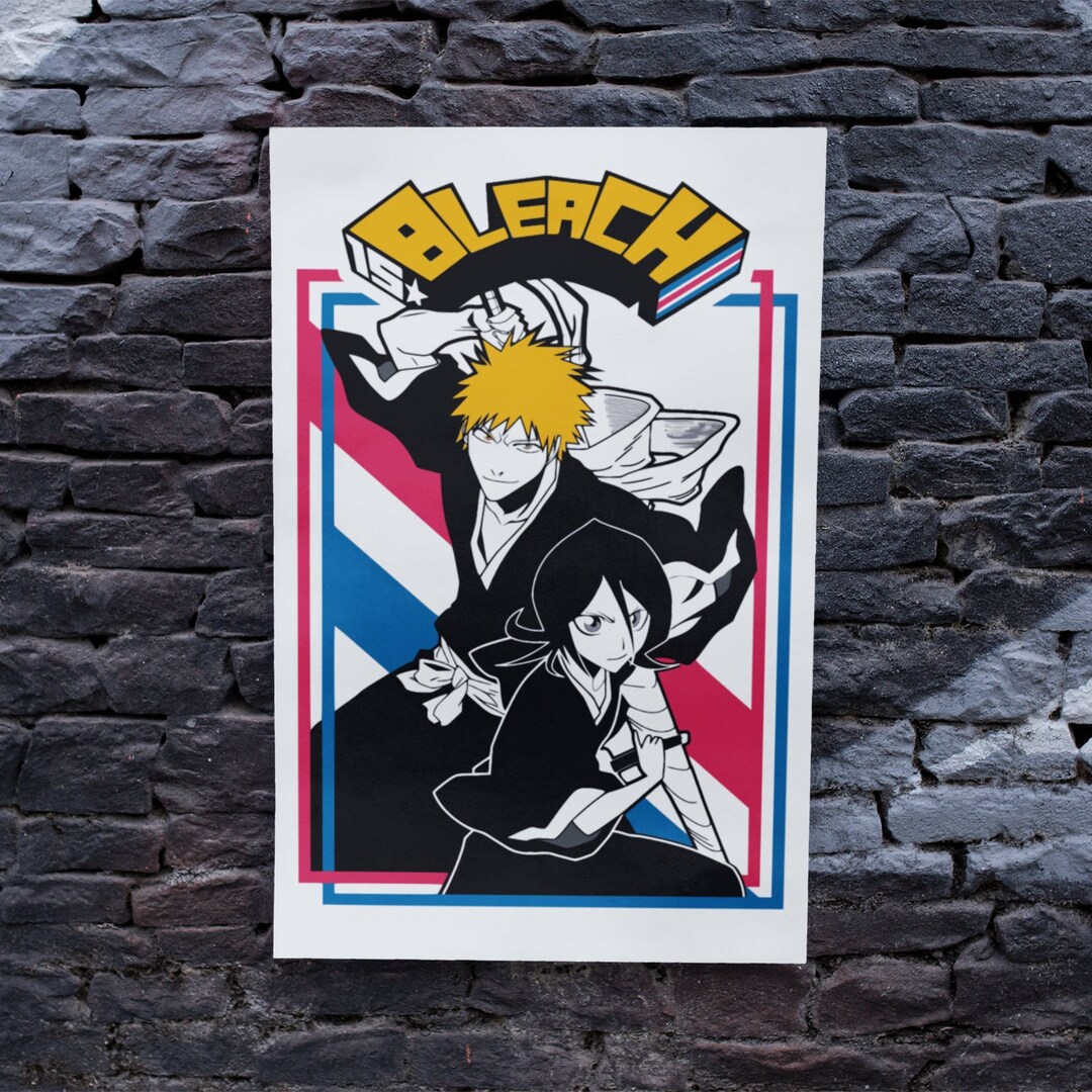 Anime Bleach Poster Print Style Poster Wall Art Print - Etsy