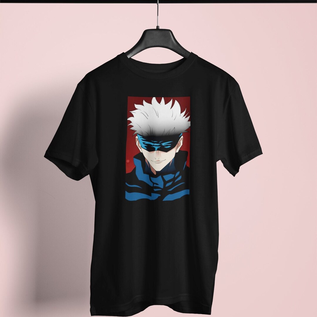 Gojo Satoru Confident Look Jujutsu Kaisen Unisex T-shirt White - Etsy