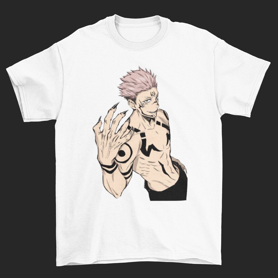 Itadori Yuji Holding Hand up Jujutsu Kaisen Unisex T-shirt White - Etsy