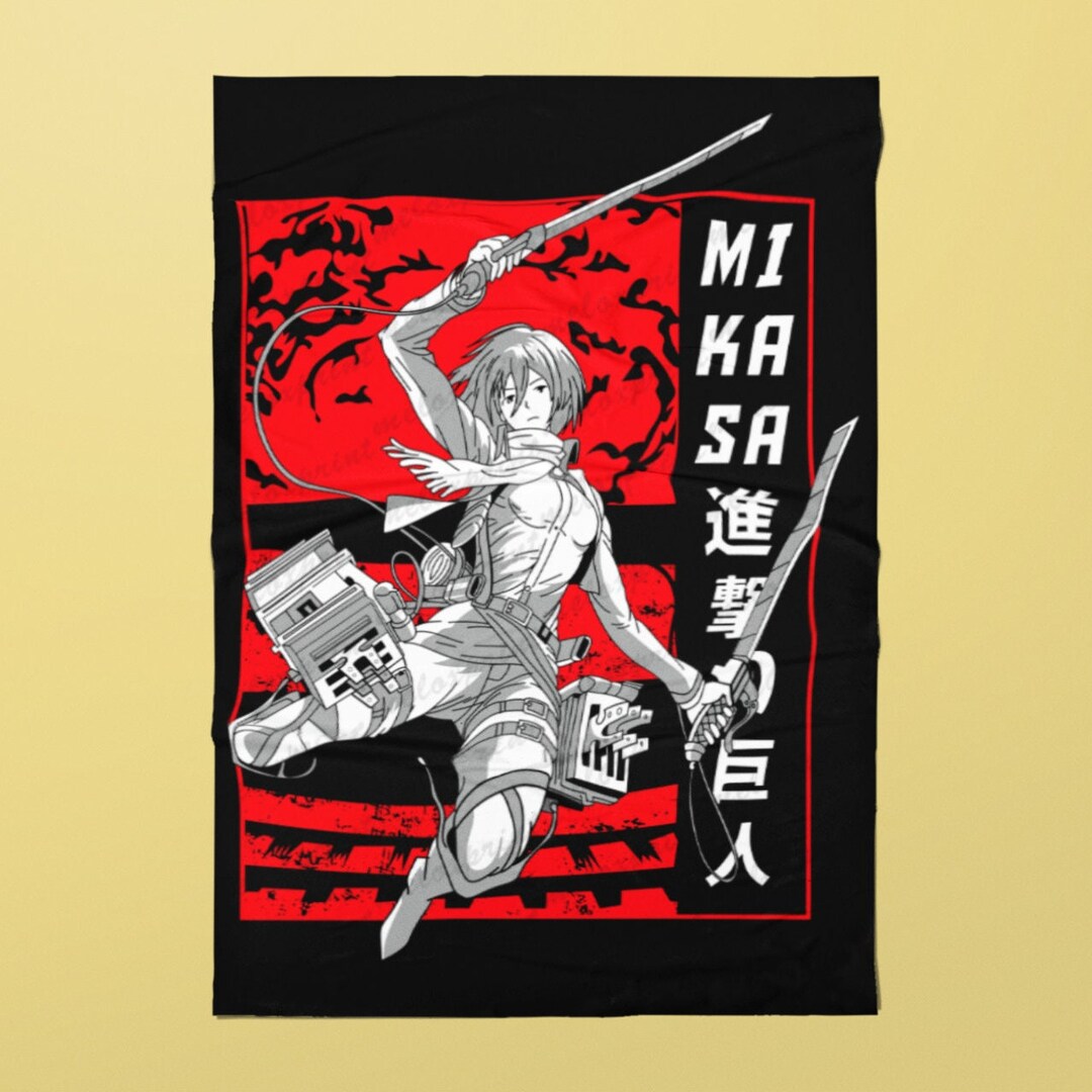 Anime - Attack on Titan - Mikasa Ackerman - Posterdruck - Style Poster ...