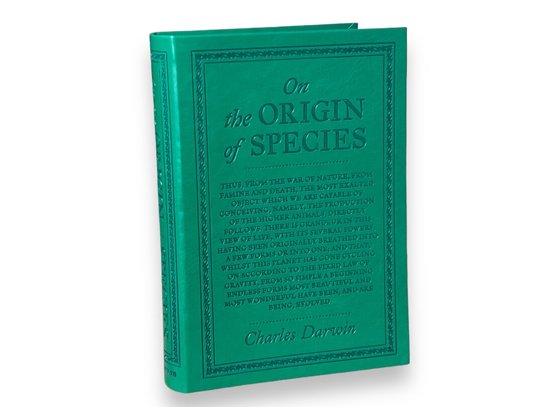 On the Origin of Species by Charles Darwin - Collectible Deluxe Special ...