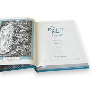 The Blue Fairy Book by Andrew Lang - Illustrated Collectible Deluxe ...