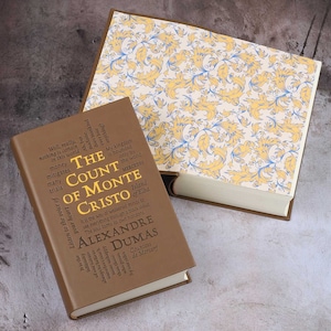 The COUNT of MONTE CRISTO by Alexandre Dumas Collectible Deluxe Special Gift Edition Flexi Bound ...