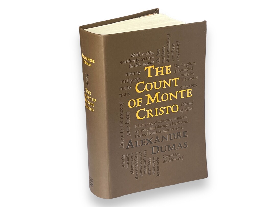 The COUNT of MONTE CRISTO by Alexandre Dumas Collectible Deluxe Special Gift Edition Flexi Bound ...