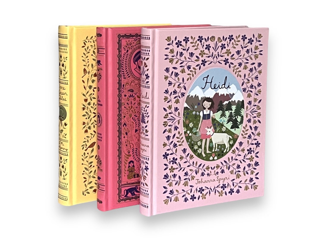 3 Books: Anne of Green Gables, Heidi, A Little Princess - Collectible ...