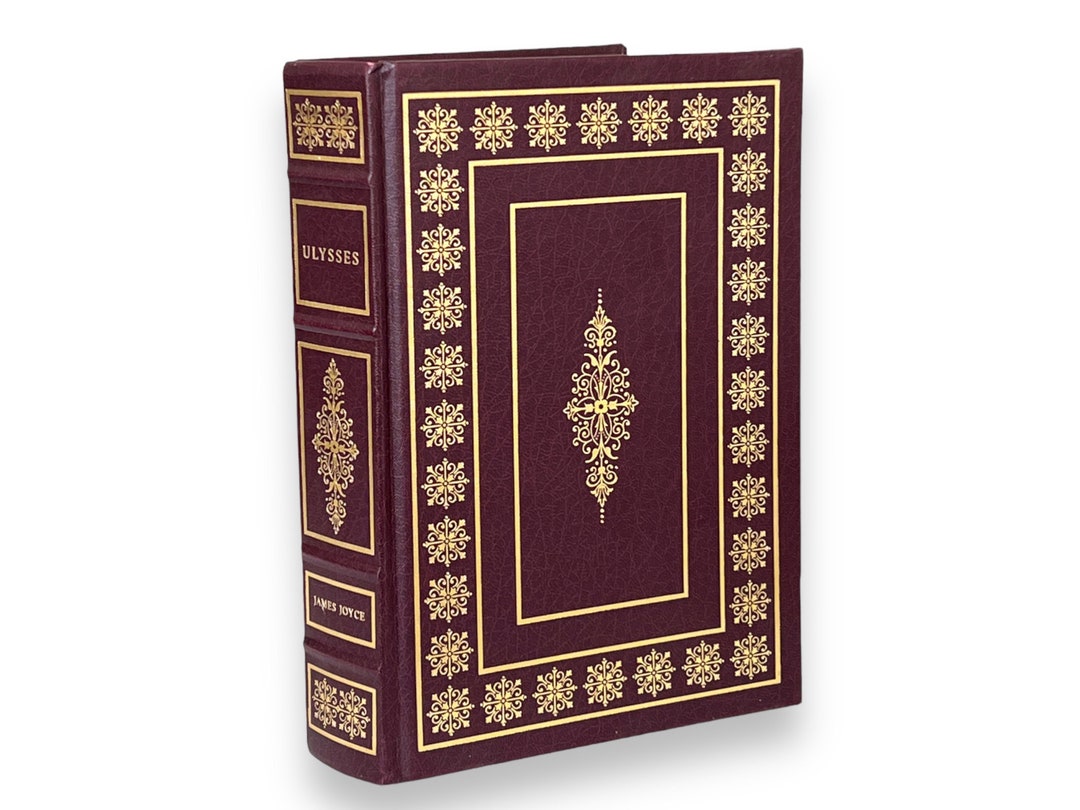 ULYSSES by James Joyce ILLUSTRATED Collectible Deluxe Special Leather ...