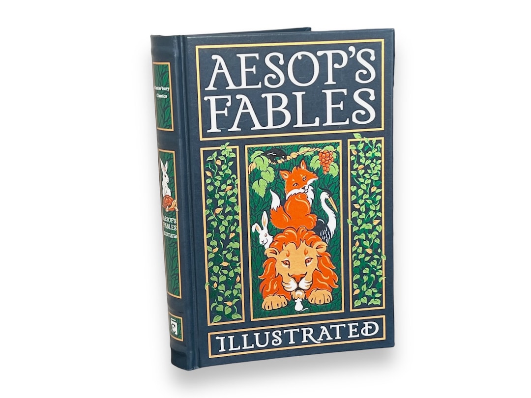 AESOP'S FABLES Fairy Tales - ILLUSTRATED Collectible Special Deluxe ...