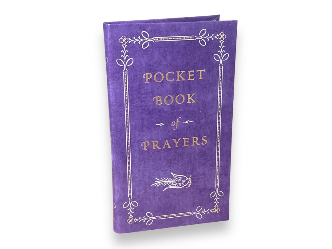 POCKET BOOK of PRAYERS- Collectible Deluxe Pocket Size 7"x4" Gift ...