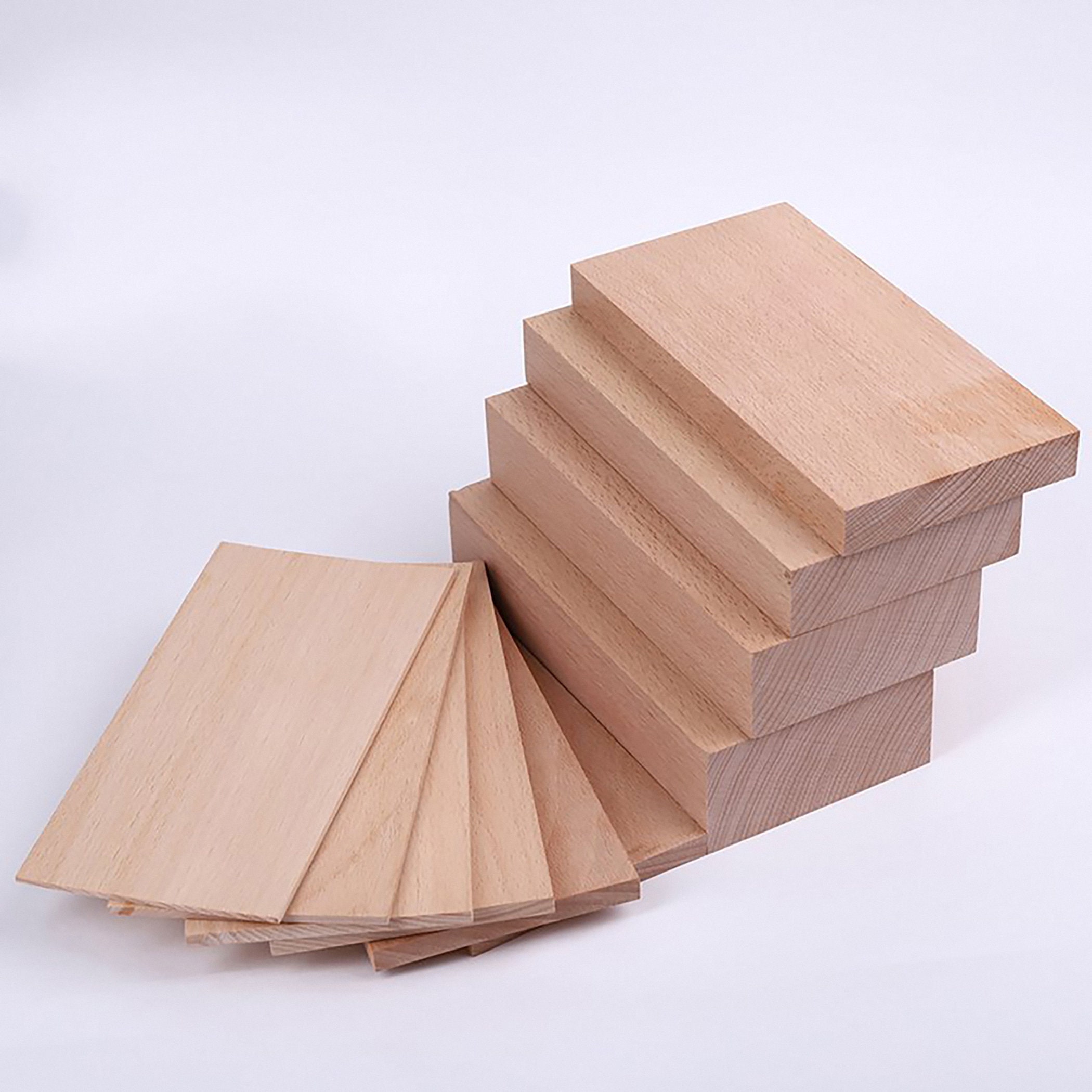 Carved Custom Beech Wood Boards/craft Solid Wood Boards /DIY Wood ...