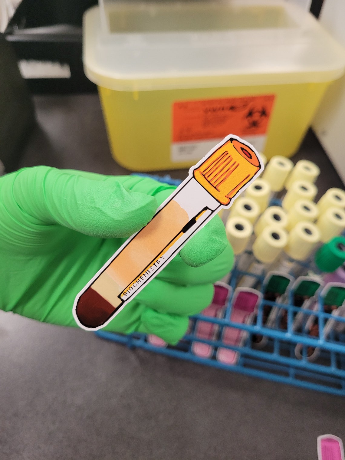 Blood Tube Sticker Waterproof Laptop Water Bottle Vinyl Sticker - Etsy