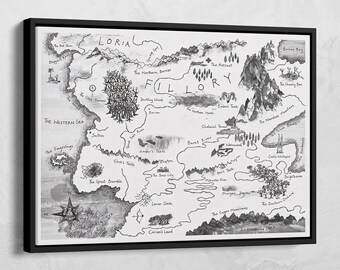 Fillory Map Print - Etsy