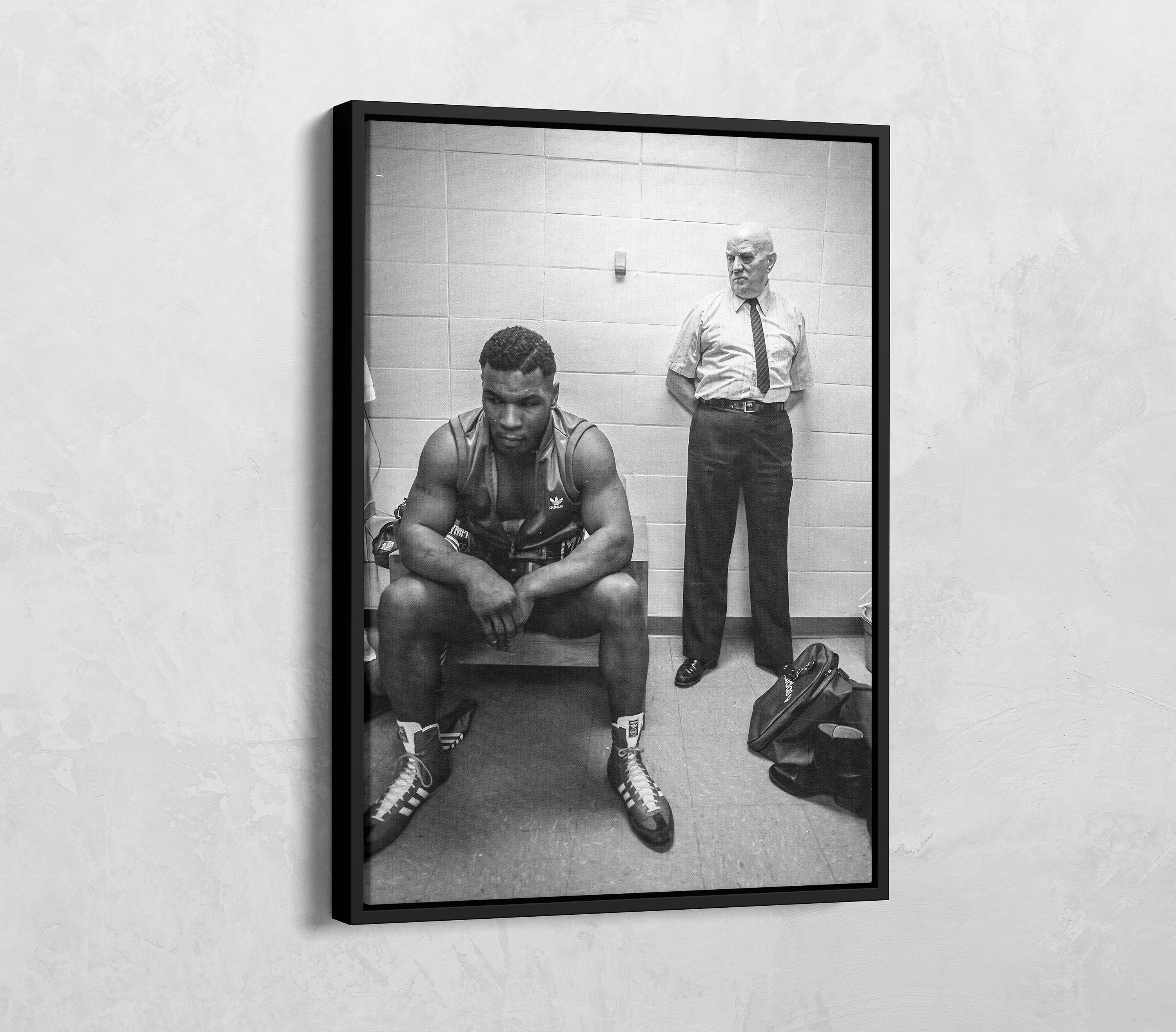 Mike Tyson - Cus D'Amato, Mike Tyson Boxing Poster