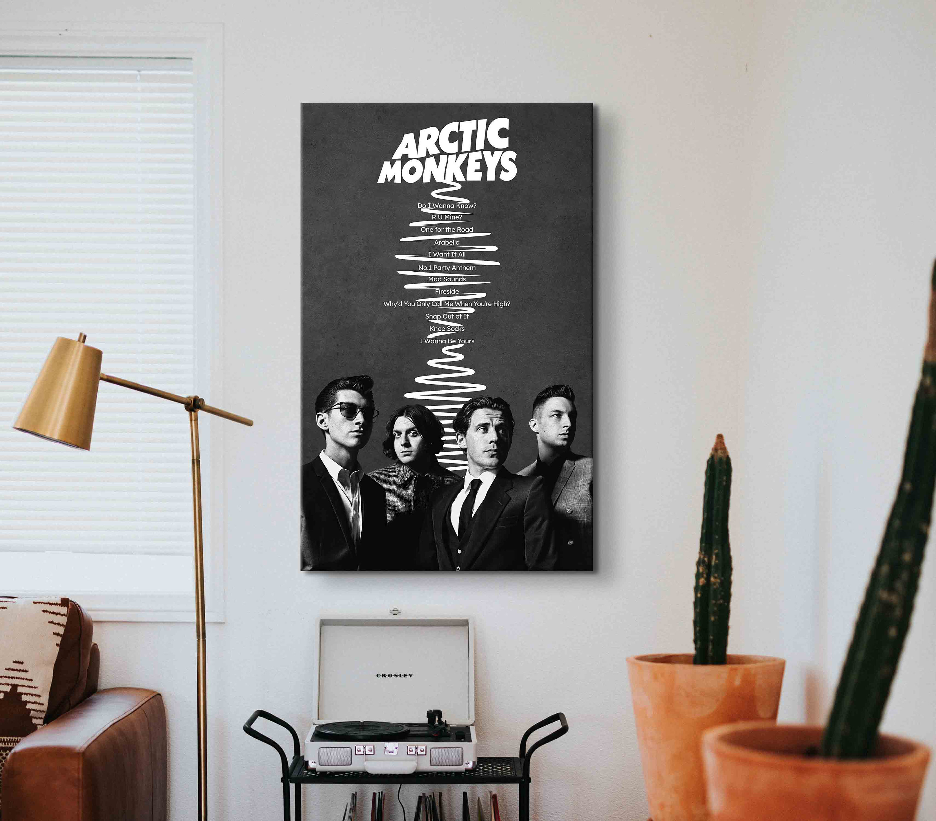 Arctic Monkeys Poster, Arctic Monkeys Am Tracklist Poster, Arctic ...