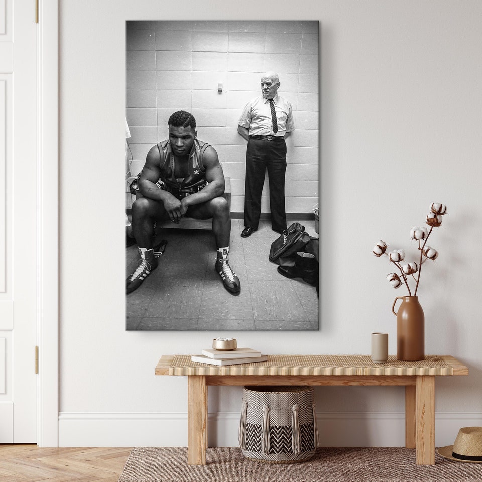 Mike Tyson - Cus D'Amato, Mike Tyson Boxing Poster sold by Feodora By-Product | SKU 22123312 ...