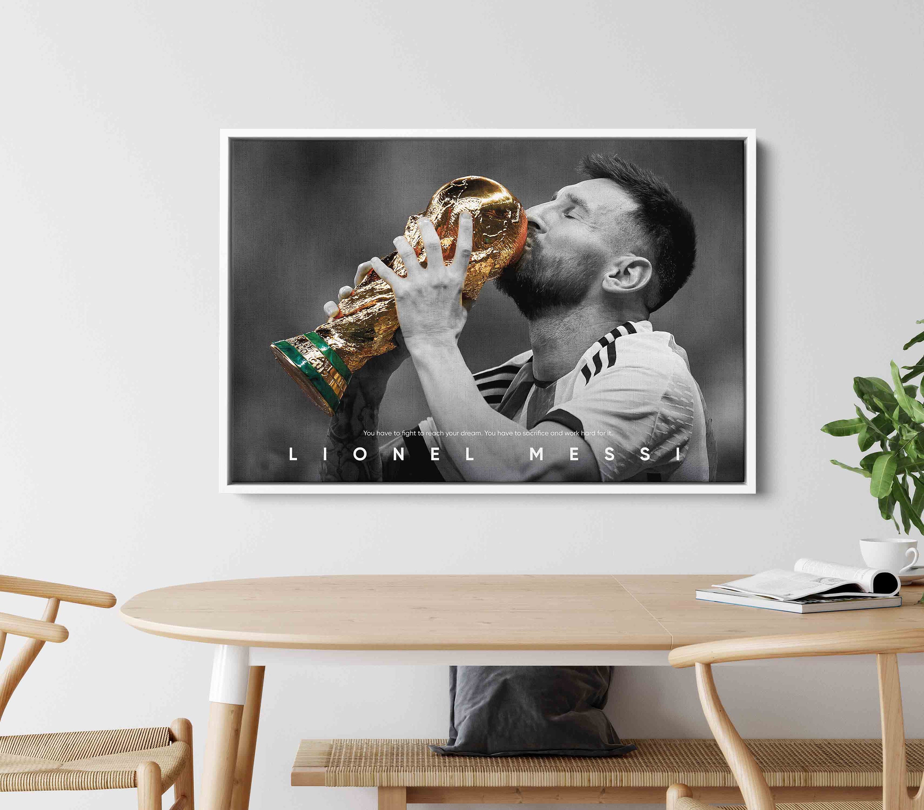 Poster Lionel Messi WC 2022