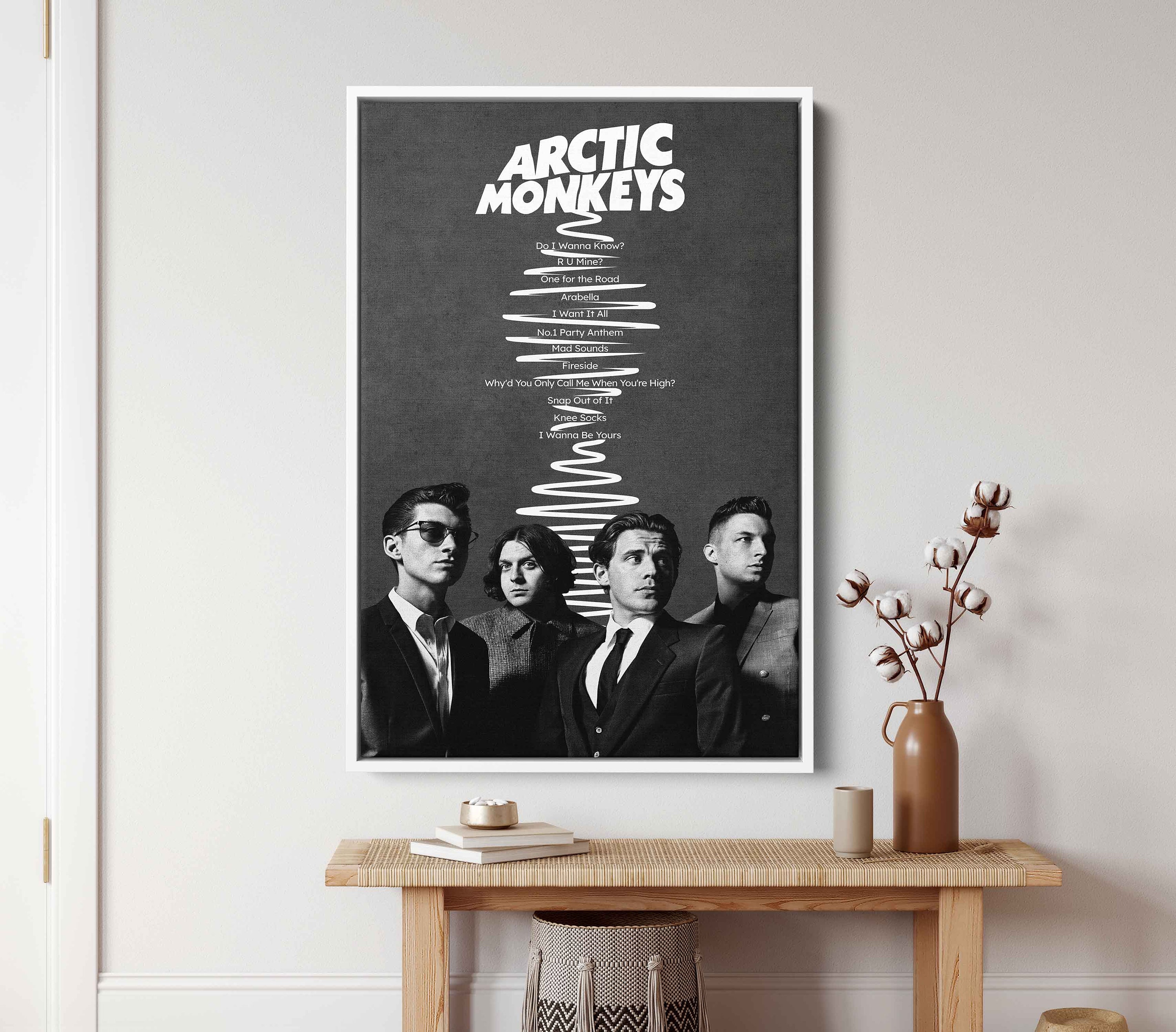 Arctic Monkeys Poster, Arctic Monkeys Am Tracklist Poster, Arctic ...