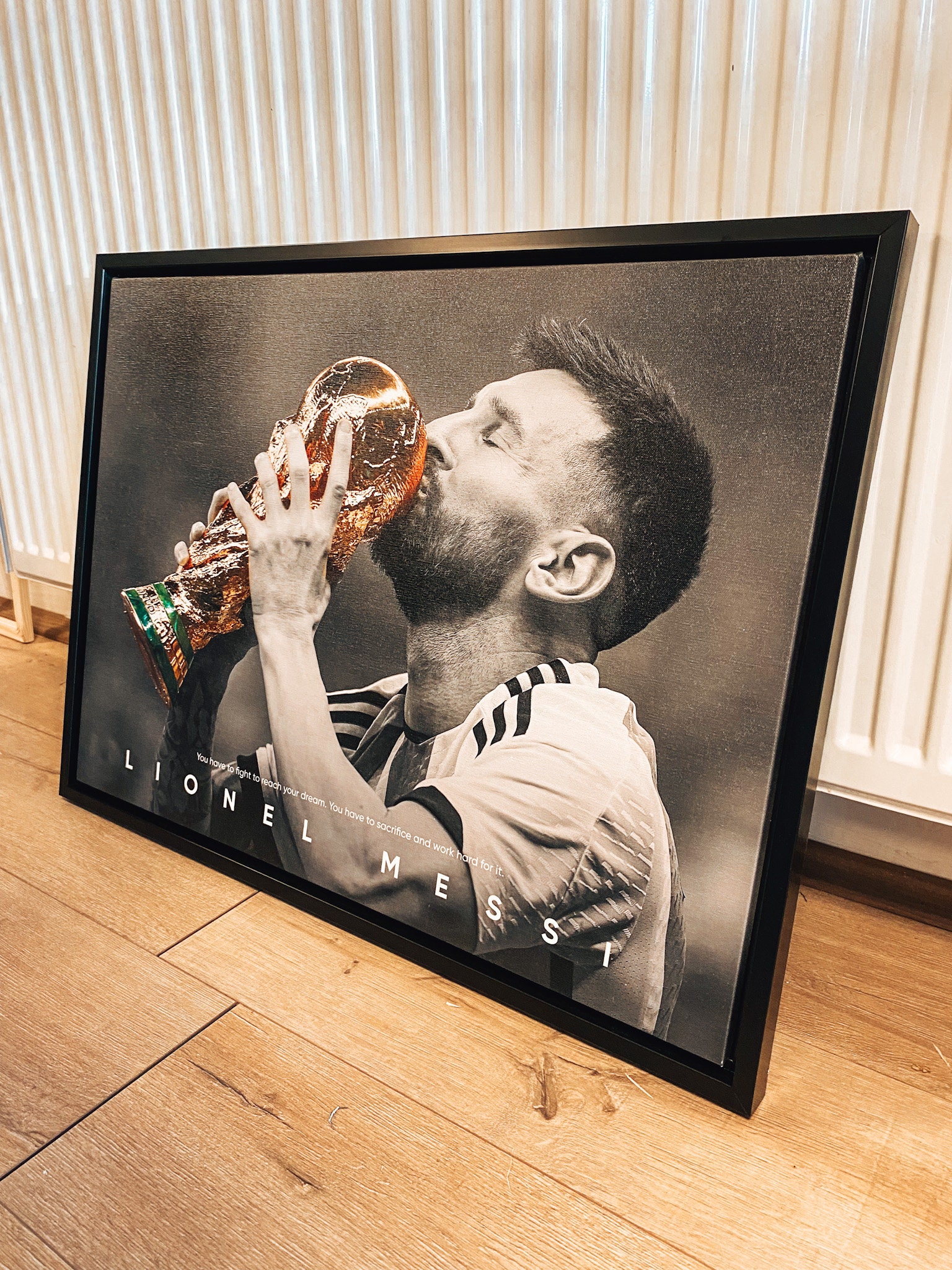 Poster Lionel Messi WC 2022