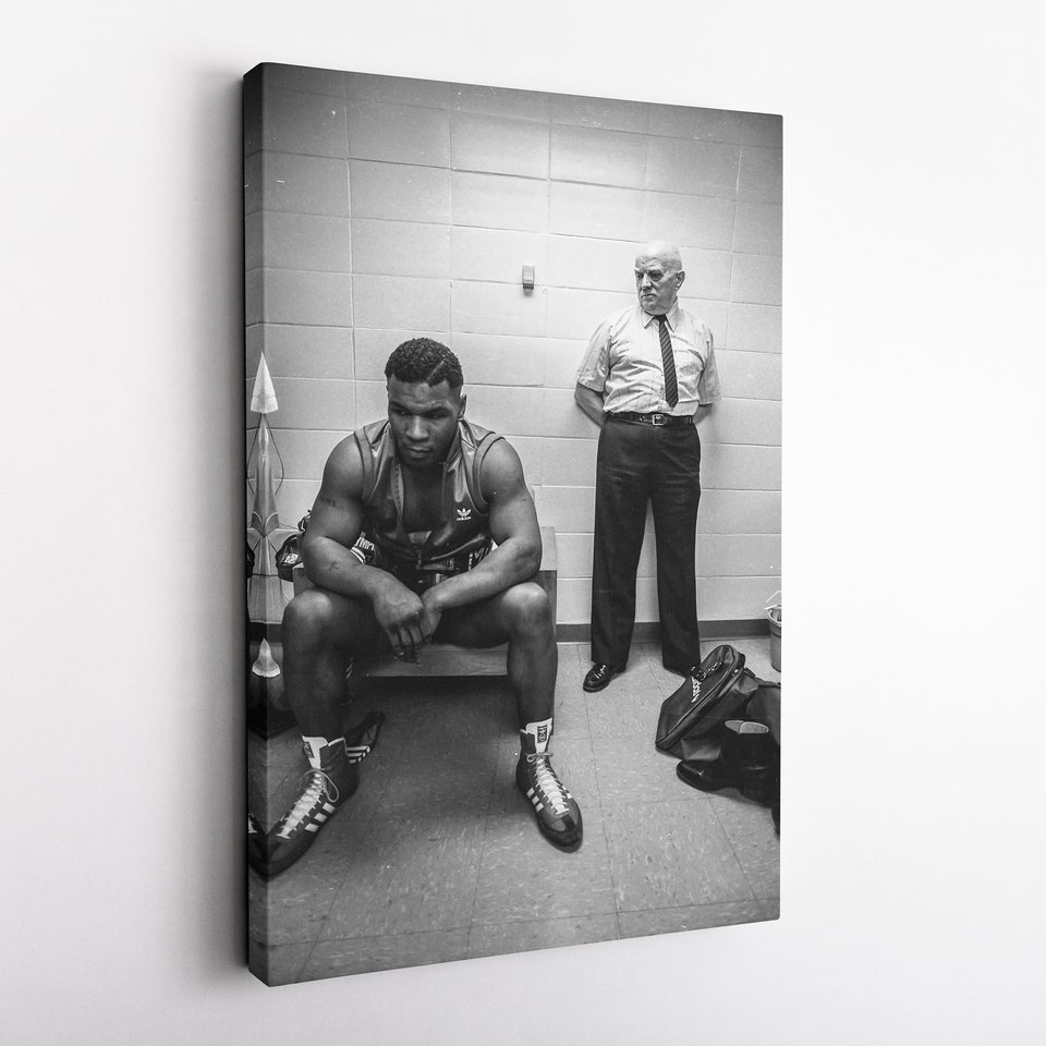 Mike Tyson - Cus D'Amato, Mike Tyson Boxing Poster sold by Feodora By ...