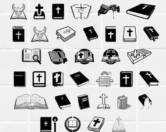 The Bible Svg, Holy Bible Clipart, Bible Study Png, Bible Dxf, the ...
