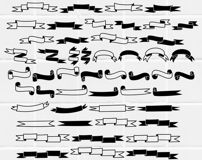 ARCH BANNER SVG, Banner Svg, Label Svg, Scroll Svg, Banner, Label ...