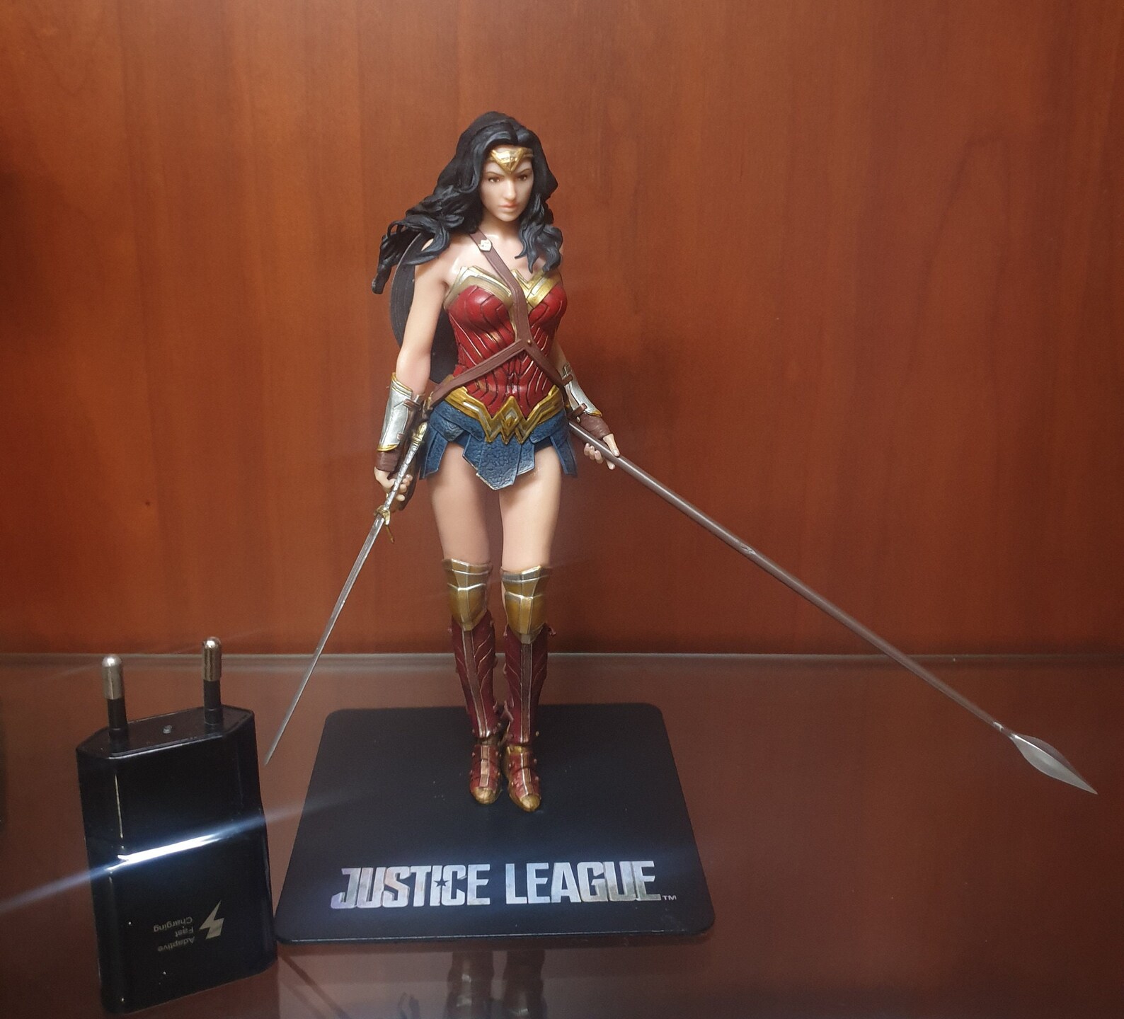Wonder Woman Resin Statue Gal Gadot Etsy