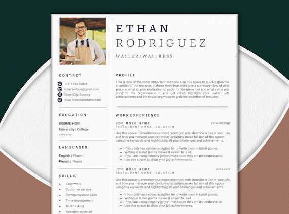 Waiter Resume
