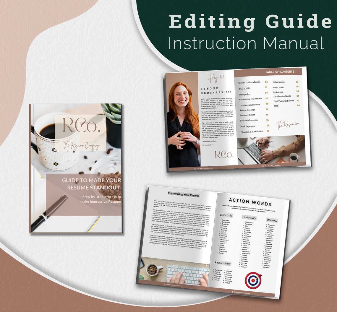 ATS Optimized CV Template for Word & Google Docs, Google Docs Ats ...