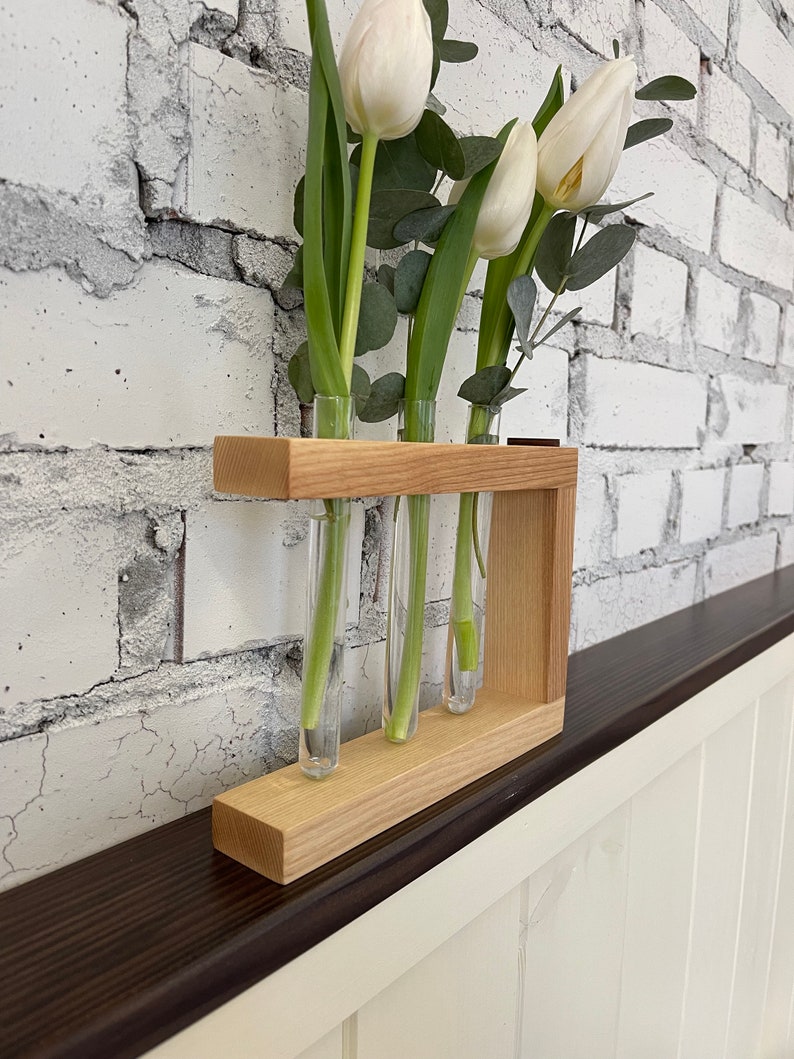 A Flower Stand in a Test Tube, Test Tube Vases, Propagation Stand ...