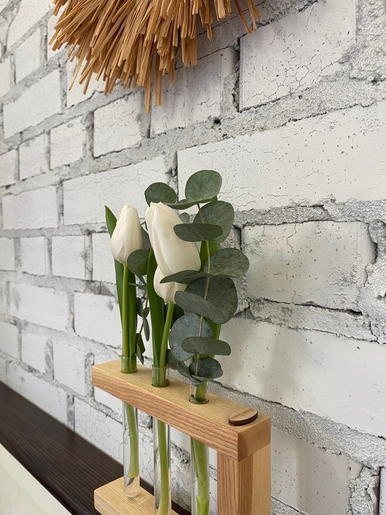 A Flower Stand in a Test Tube, Test Tube Vases, Propagation Stand ...
