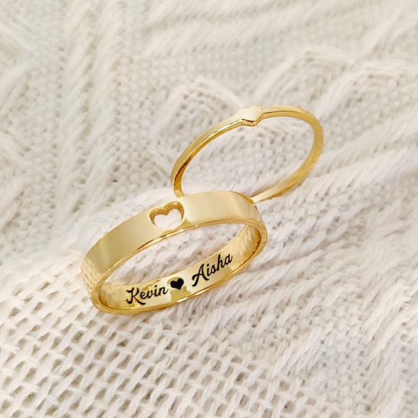 Matching Couples Rings - Etsy