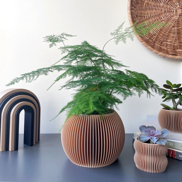 Geometric Planter - Etsy