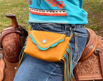 Hip Clip Pouch, Genuine Leather - Etsy
