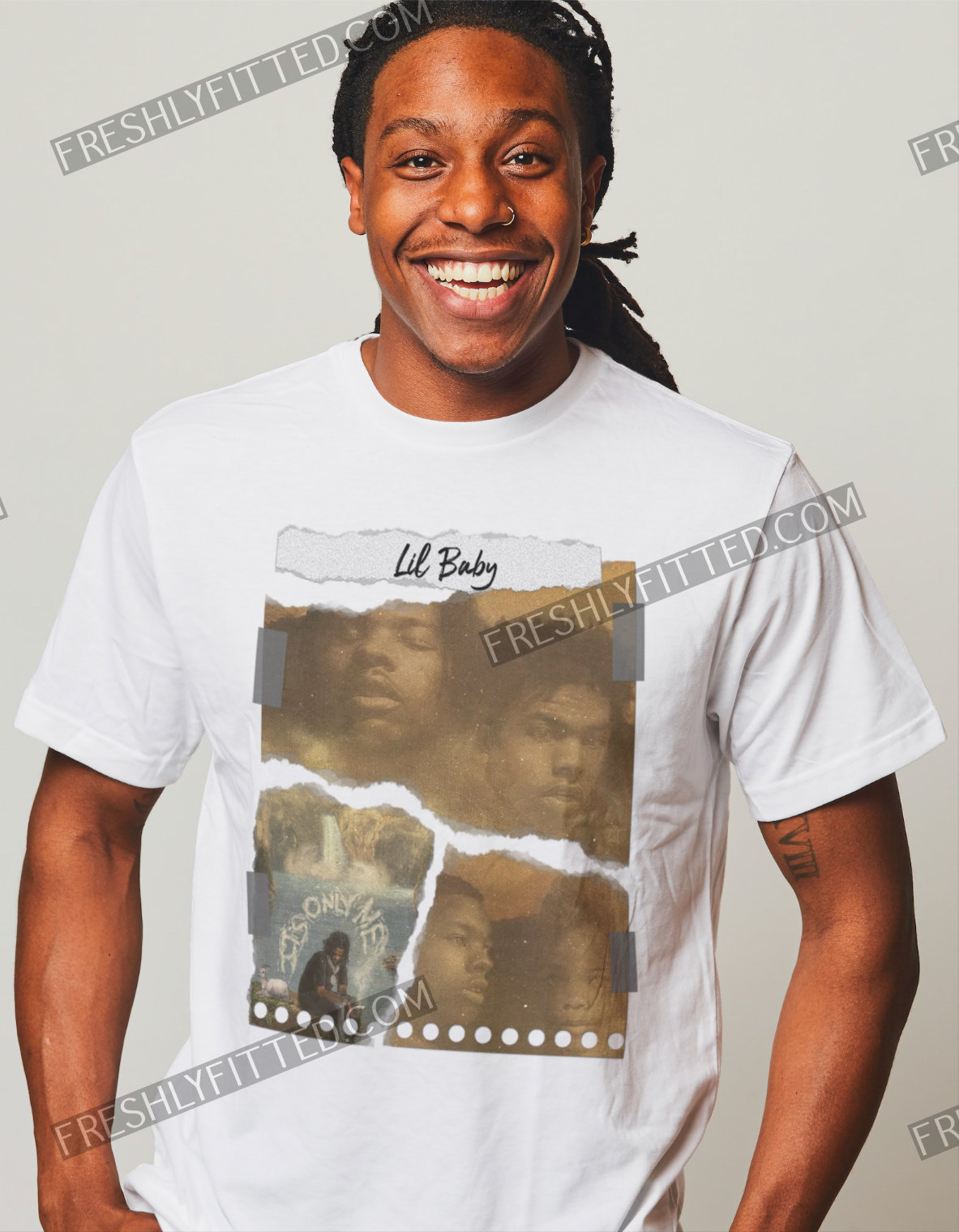 Lil Baby Its Only Me Album Art Shirt, Lil Baby 4pf T-shirt Designed ...