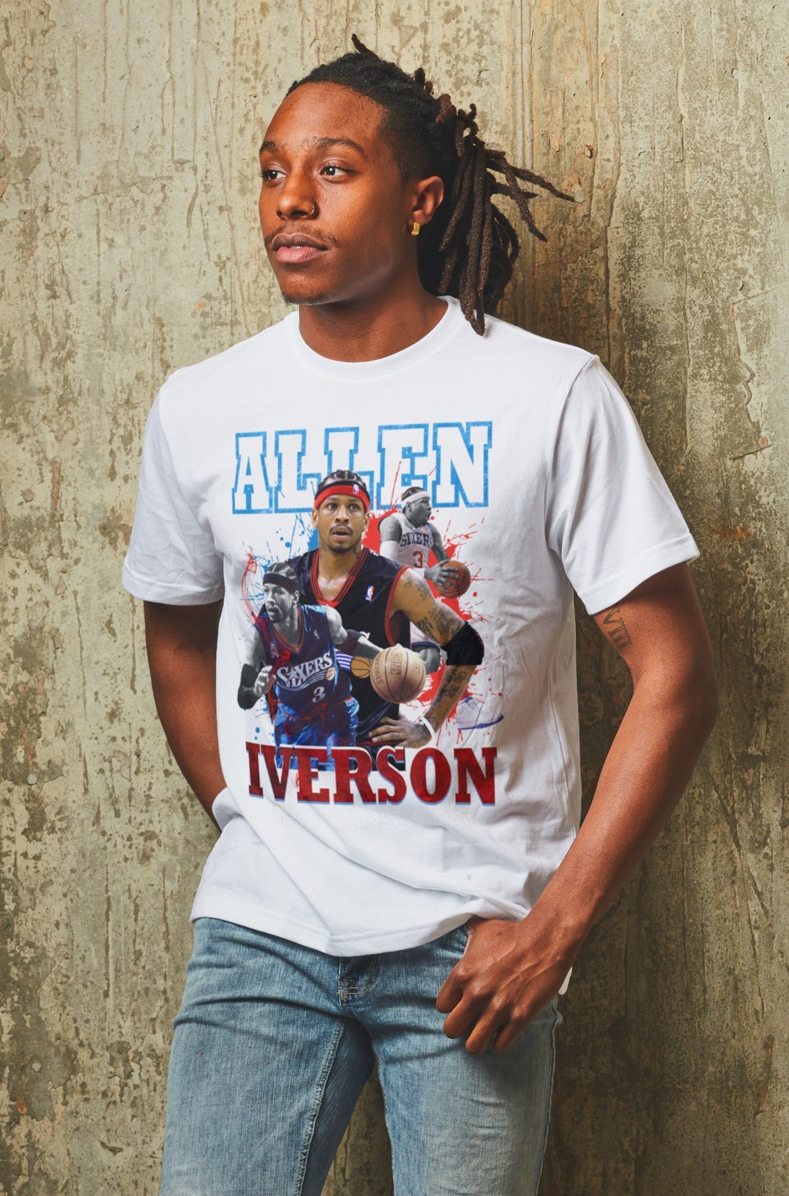 Allen Iverson Shirt A.I Graphic Tee AI Shirt Allen Iverson - Etsy